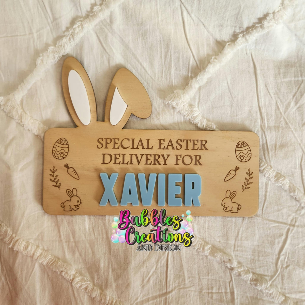 Easter Plaque – Bubbles Creations and Design