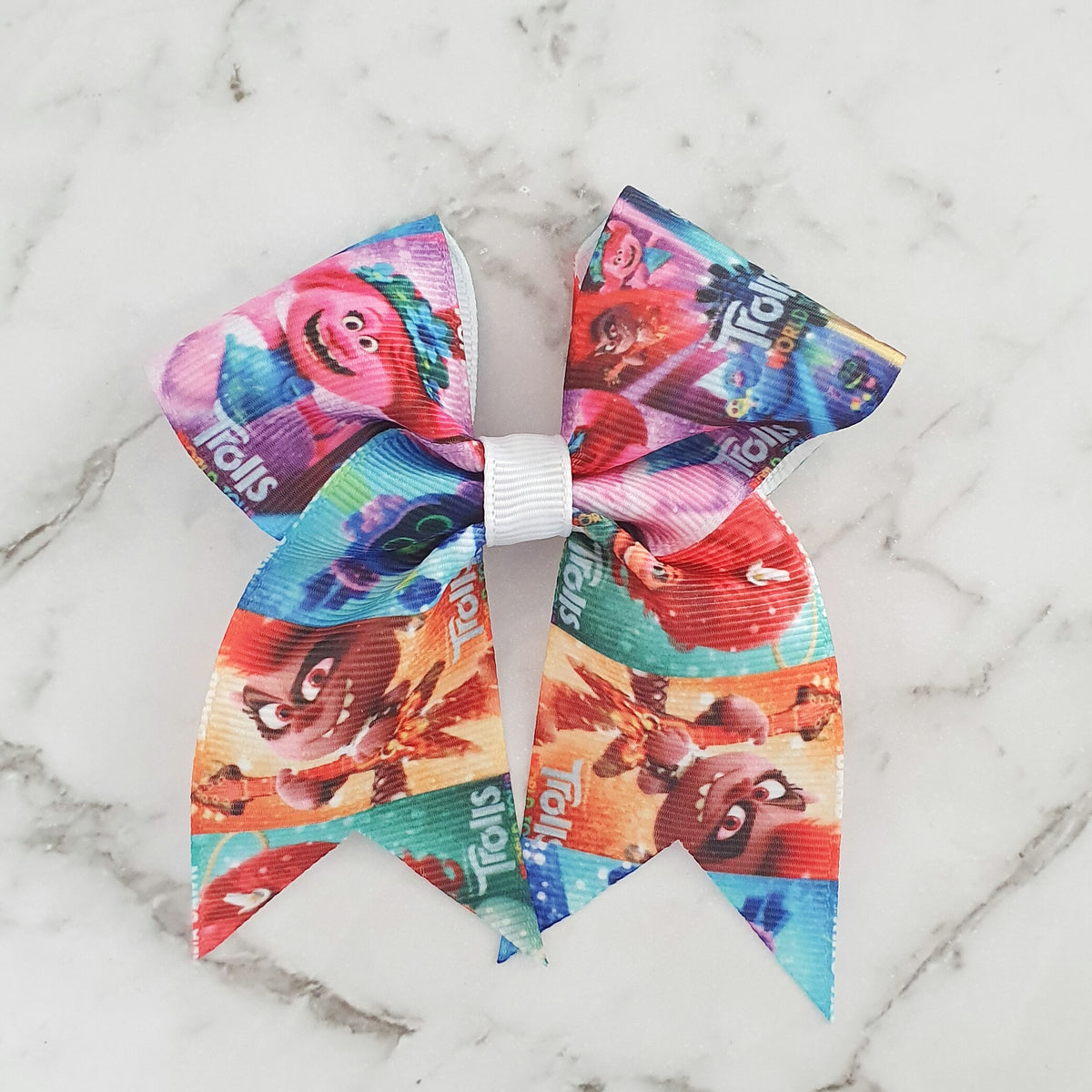 Trolls -MINI Cheer Bow – Bubbles Creations and Design