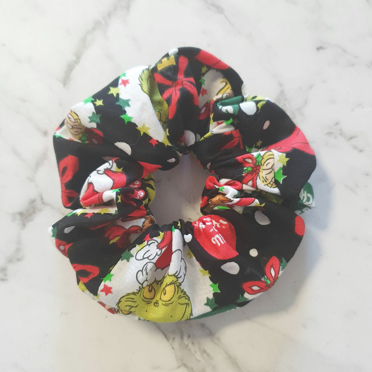 Grinch - Scrunchie – Bubbles Creations and Design